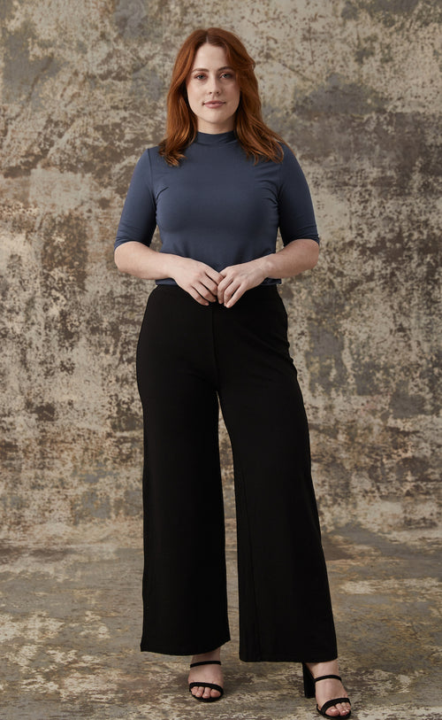 Eva Pant - Black | Bamboo Body
