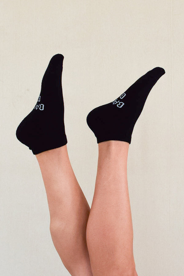 Bamboo Ankle Socks 2 Pack - Black | Bamboo Body