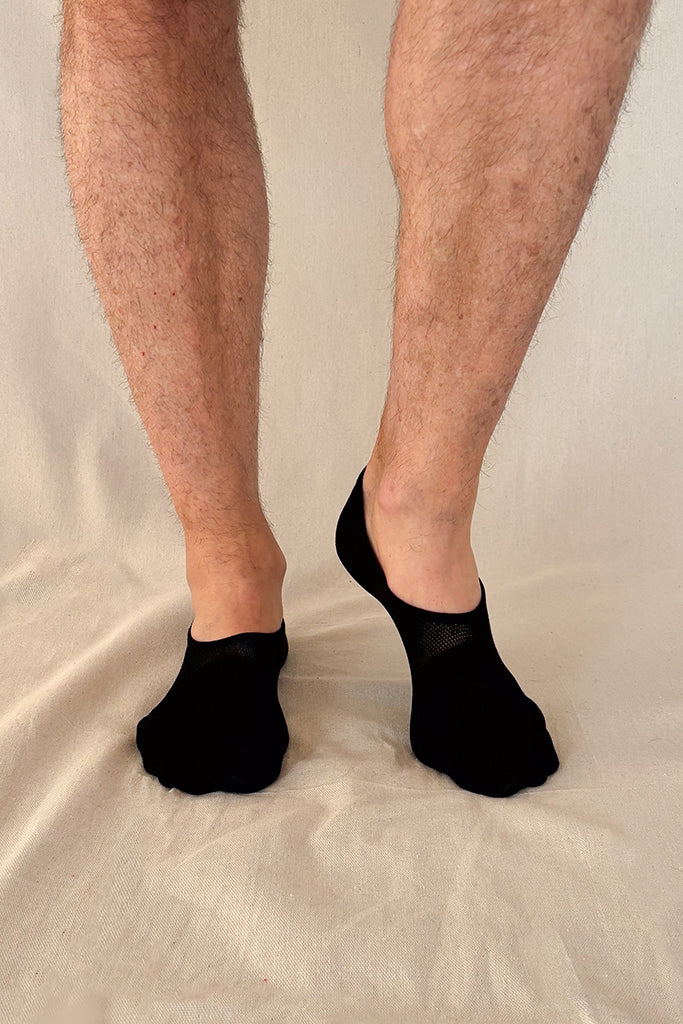 Men's Hidden Bamboo Socks 2 Pack - Black | Bamboo Body