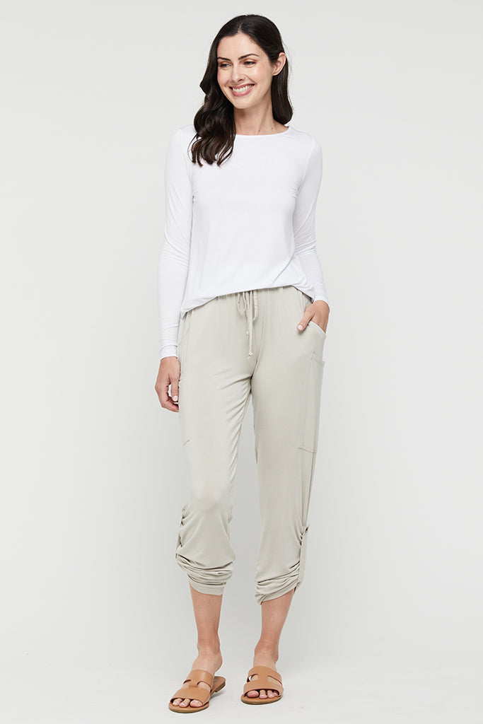 Margot Top - White | Bamboo Body