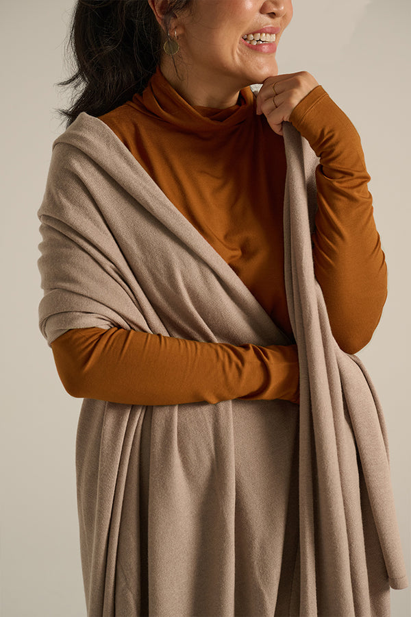 Bamboo Turtle Neck - Ginger | Bamboo Body