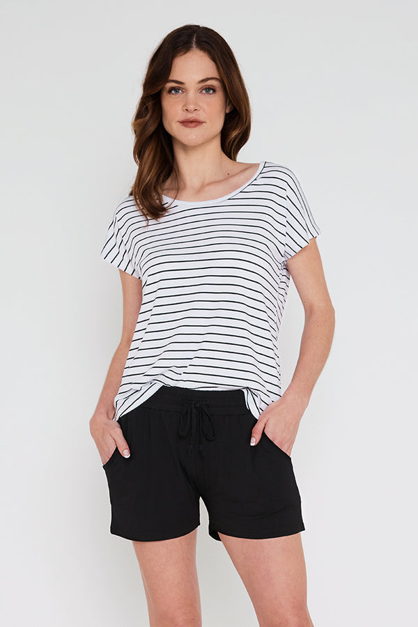 Bamboo Shorts - Black | Bamboo Body