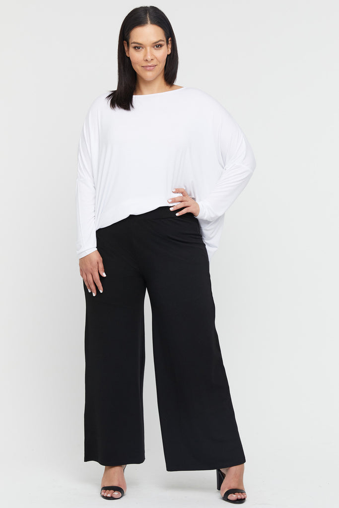 Eva Pant - Black | Bamboo Body