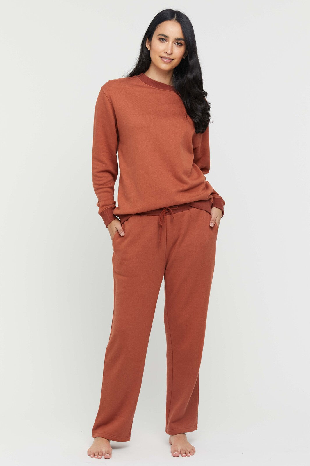 Bamboo Essential Trackpant - Spice | Bamboo Body