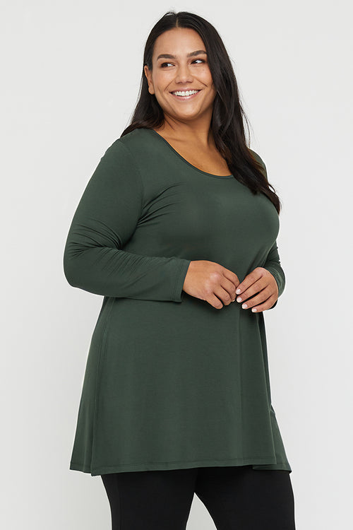 Leanne Tunic - Forest | Bamboo Body
