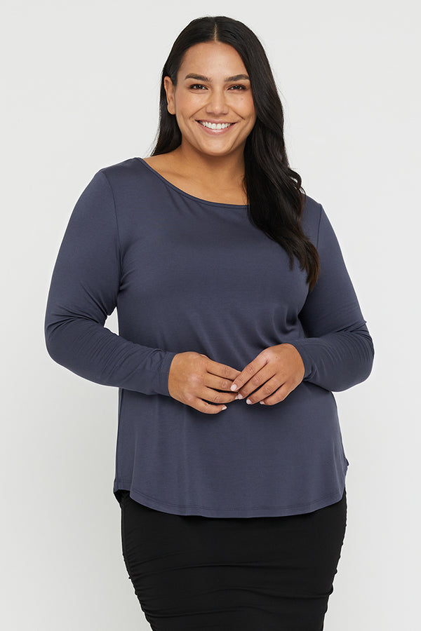 Margot Top - Storm | Bamboo Body